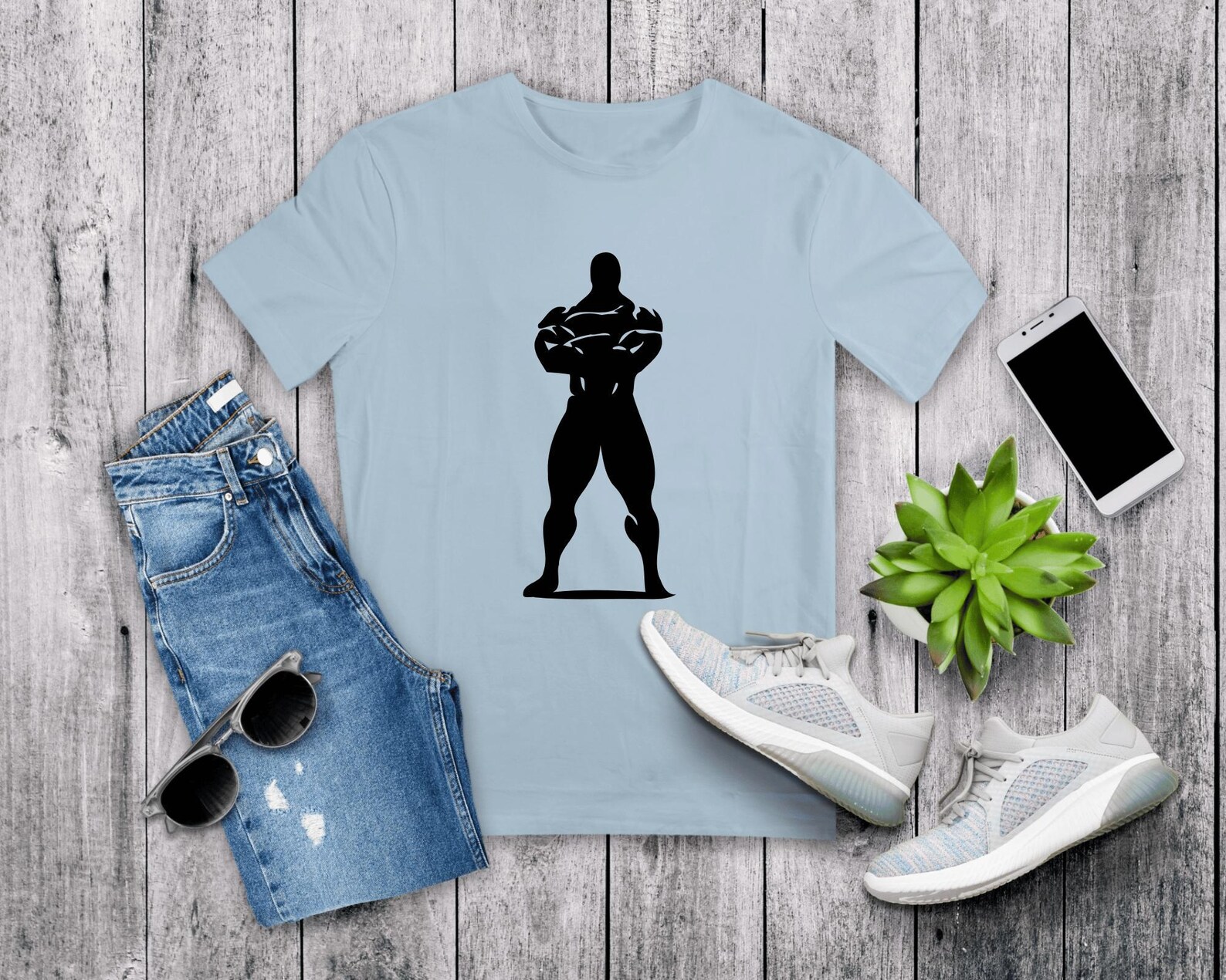 Bodybuilder Svg, Bodybuilder Clipart, Gym Svg, Muscle Man Svg ...