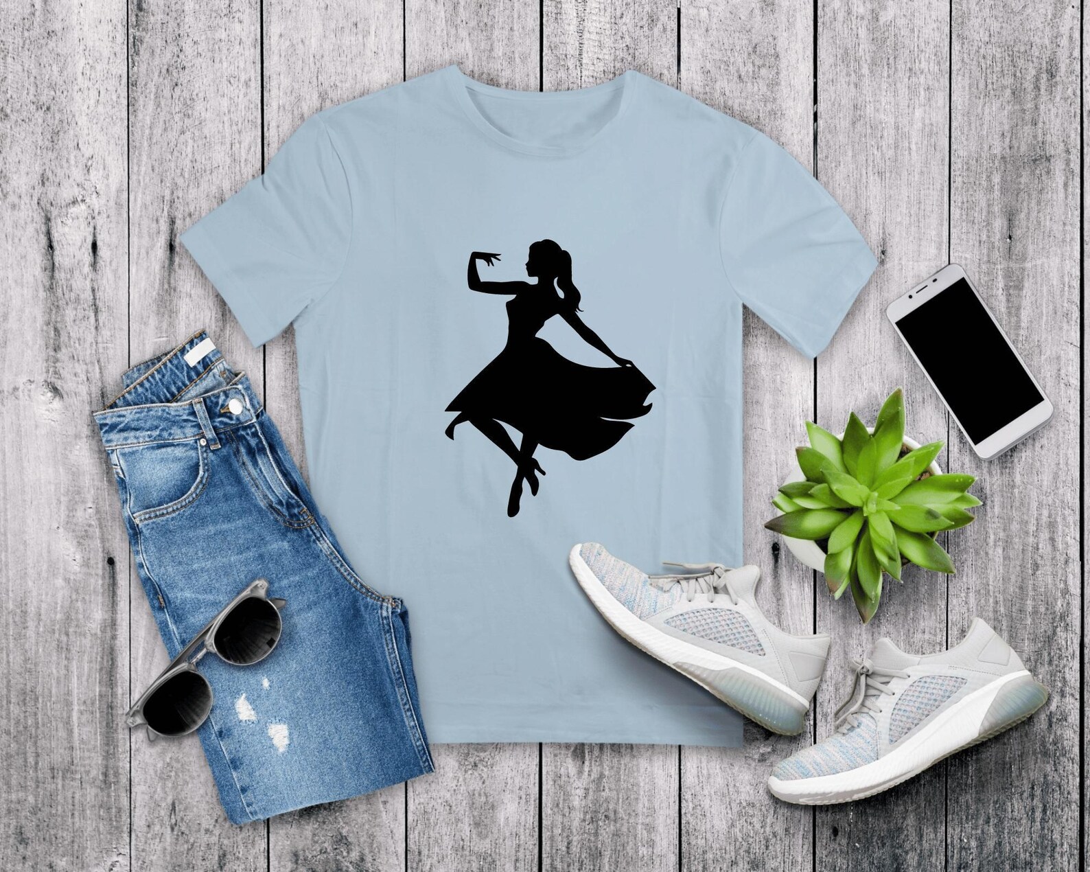Dancing Girl Svg, Dance Svg, Dancing Svg, Dance Silhouette, Dance ...