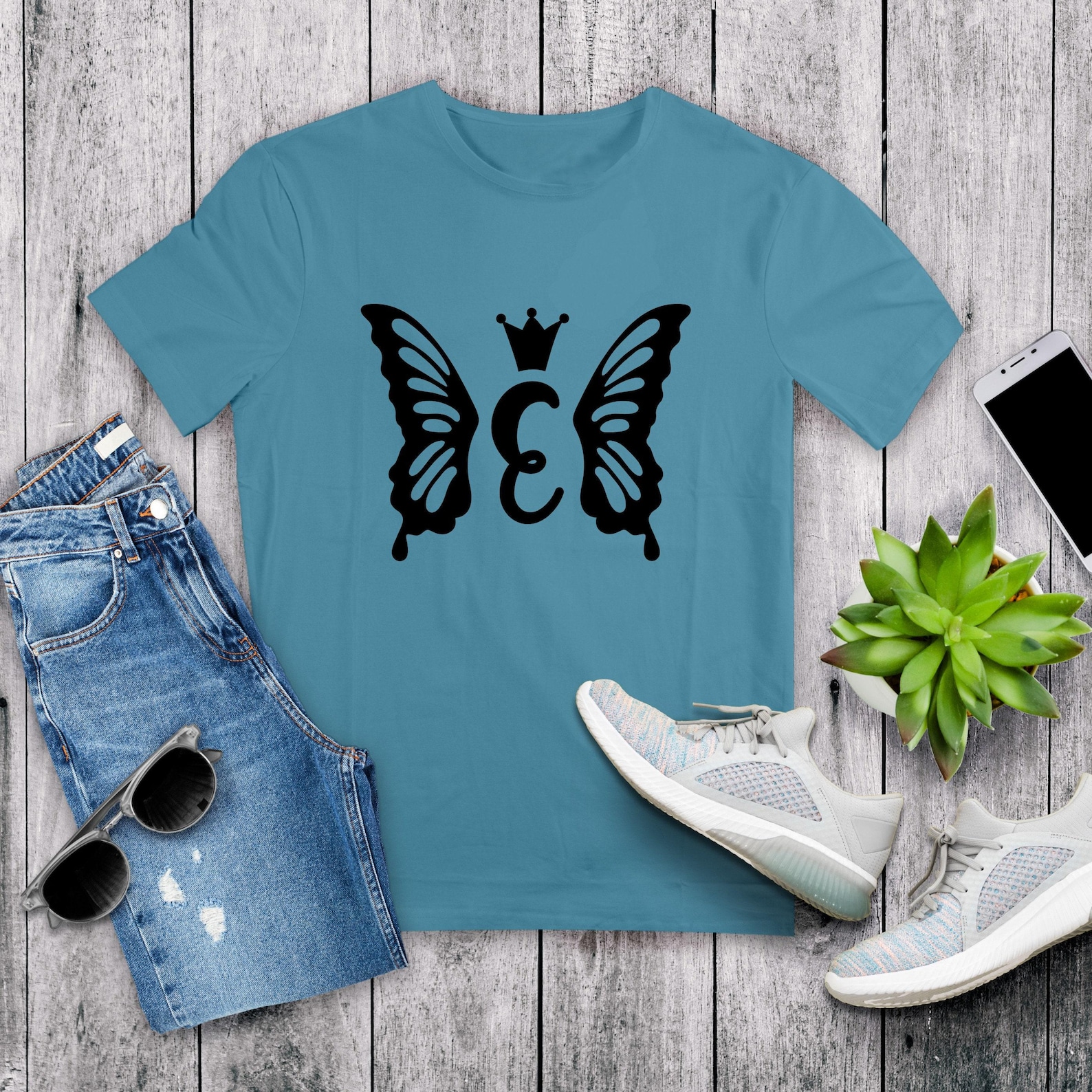 Butterfly Monogram Alphabet, Butterfly Monogram Svg, Butterfly Svg ...