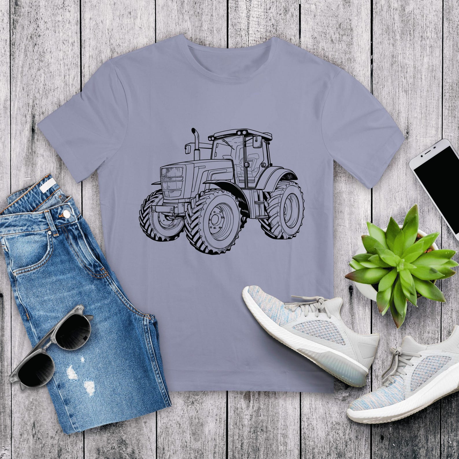 Tractor Svg Bundle, Tractor Svg, Tractor Png, Tractor Silhouette, Old ...