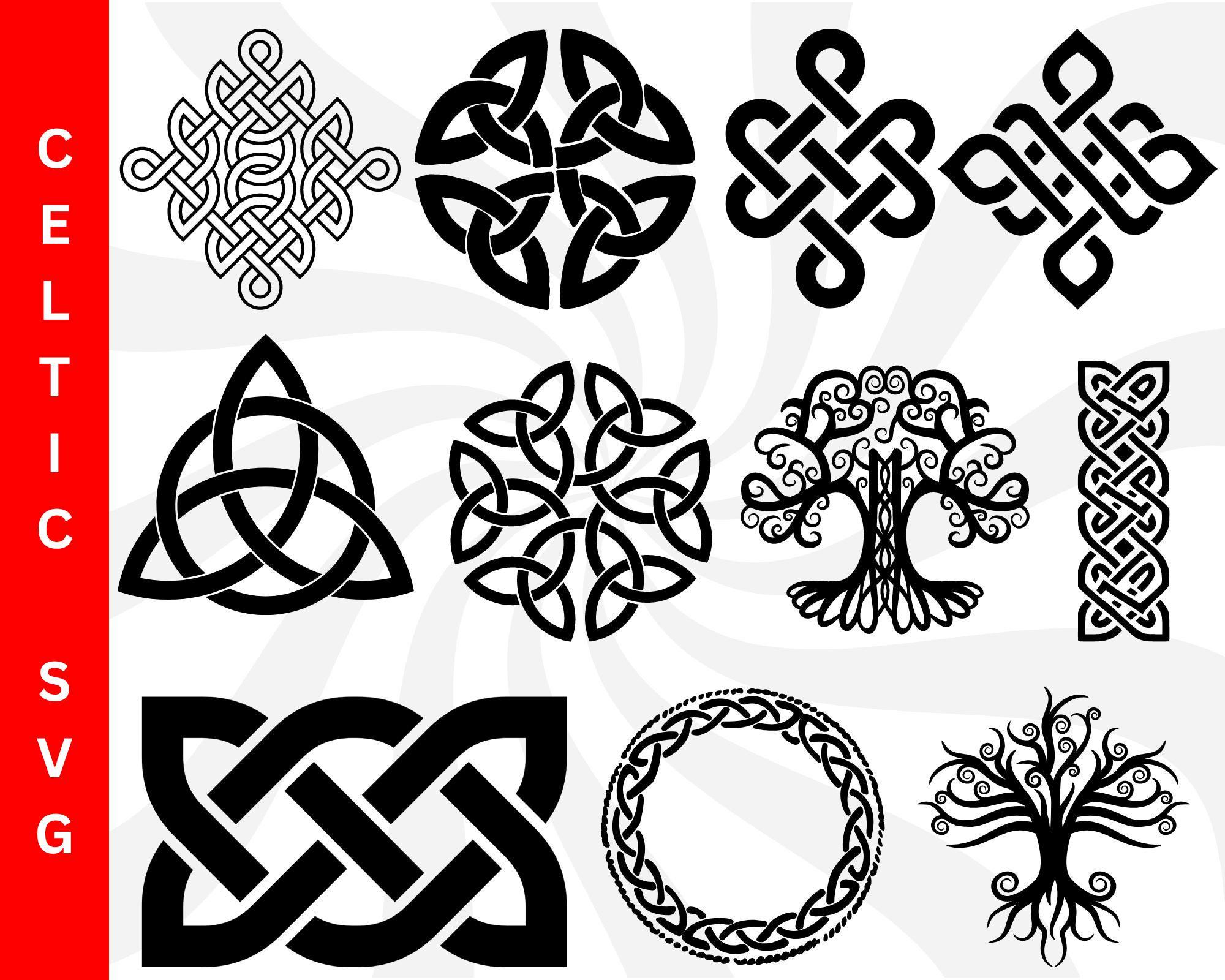 Celtic Svg, Celtic Knot Svg, Celtic Tree, Celtic Decor Svg, Viking Knot ...