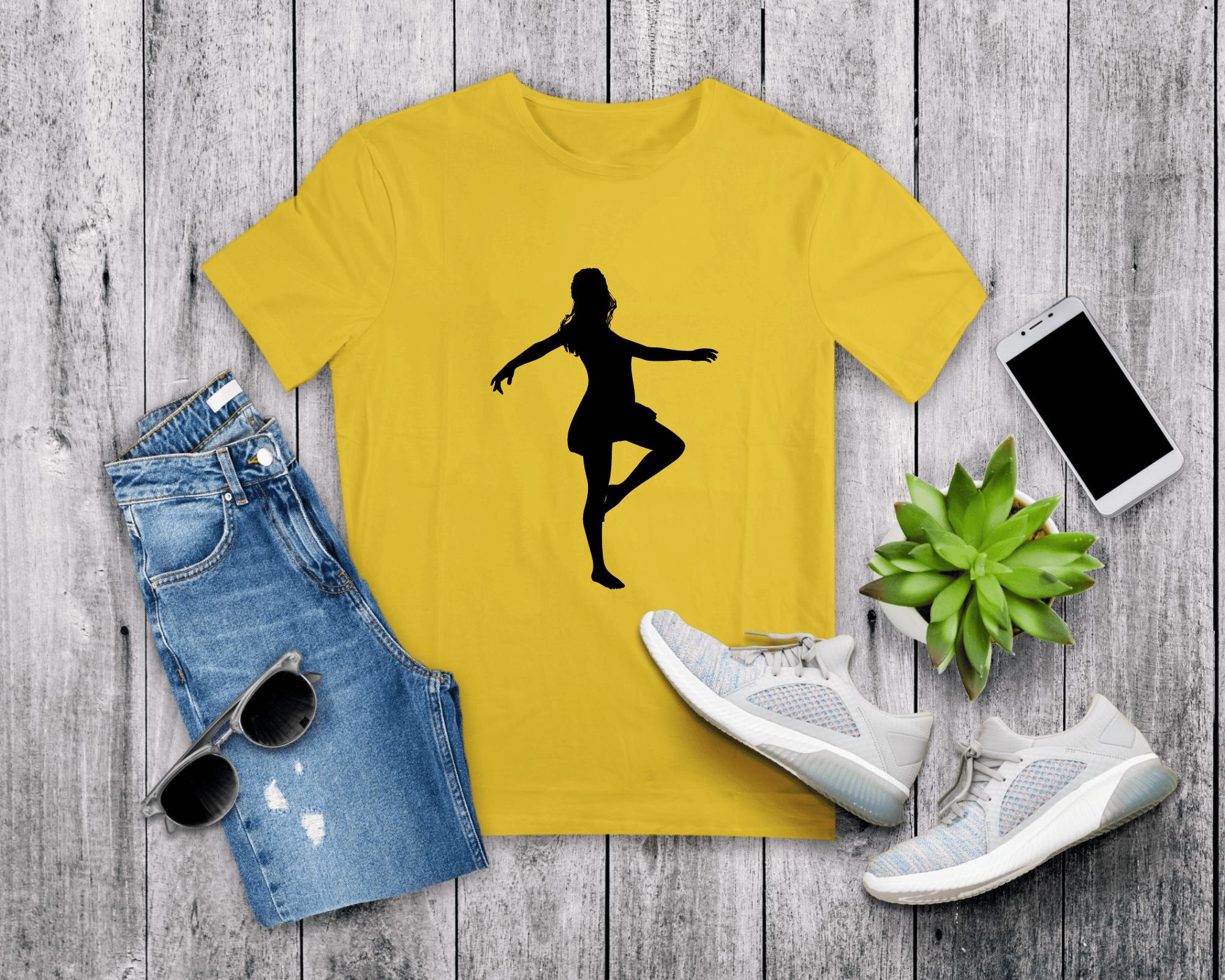 Dancing Girl Svg, Dance Svg, Dancing Svg, Dance Silhouette, Dance ...