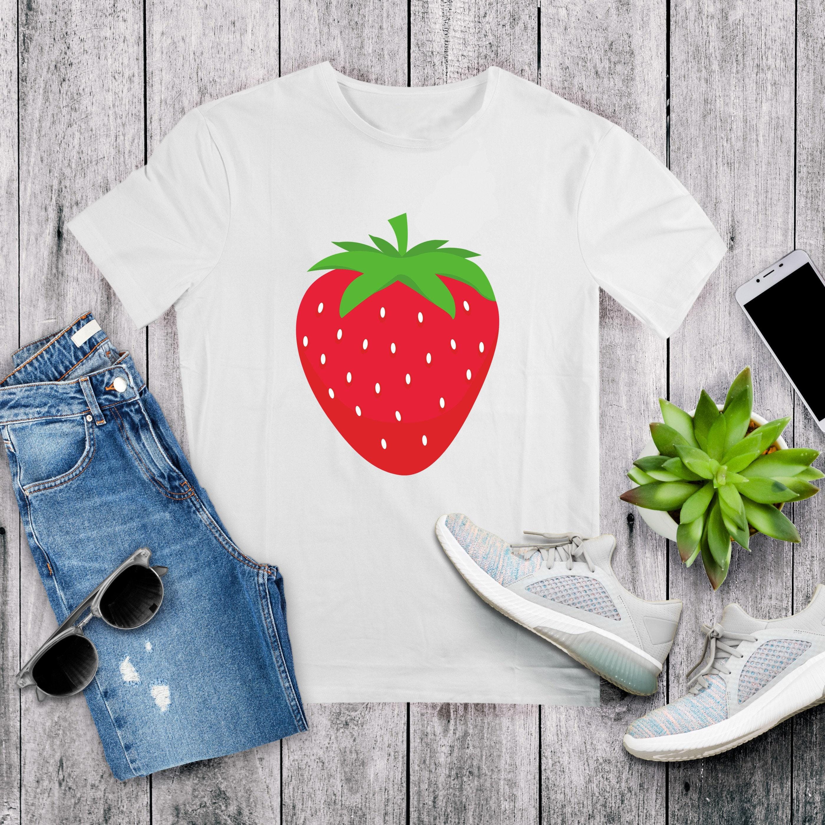 Strawberry Svg, Strawberry Cut File, Strawberry Clipart, Strawberry ...