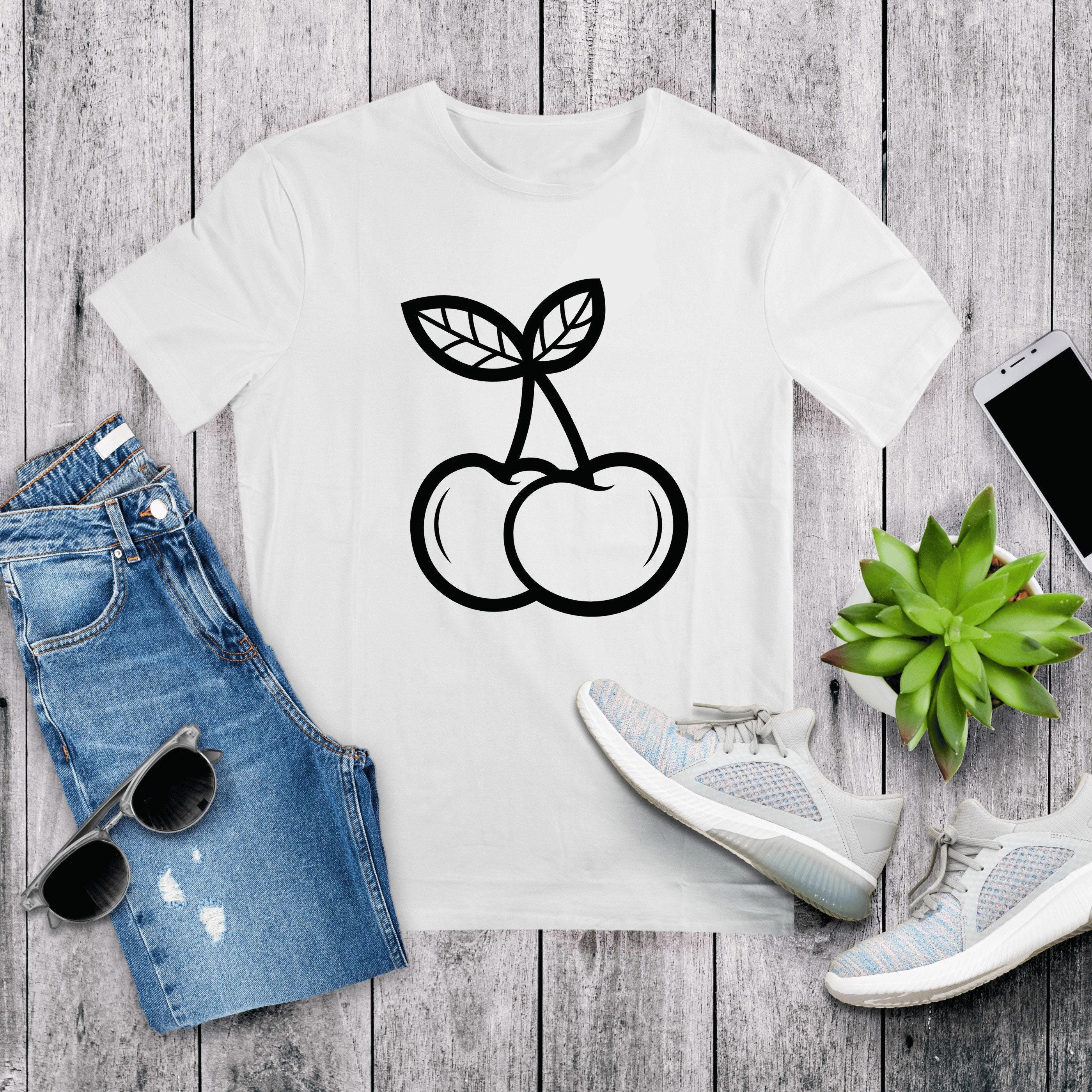 Cherry Svg, Cherry Clipart, Cherry Svg Files, Cherry Cut Files, Cherry ...