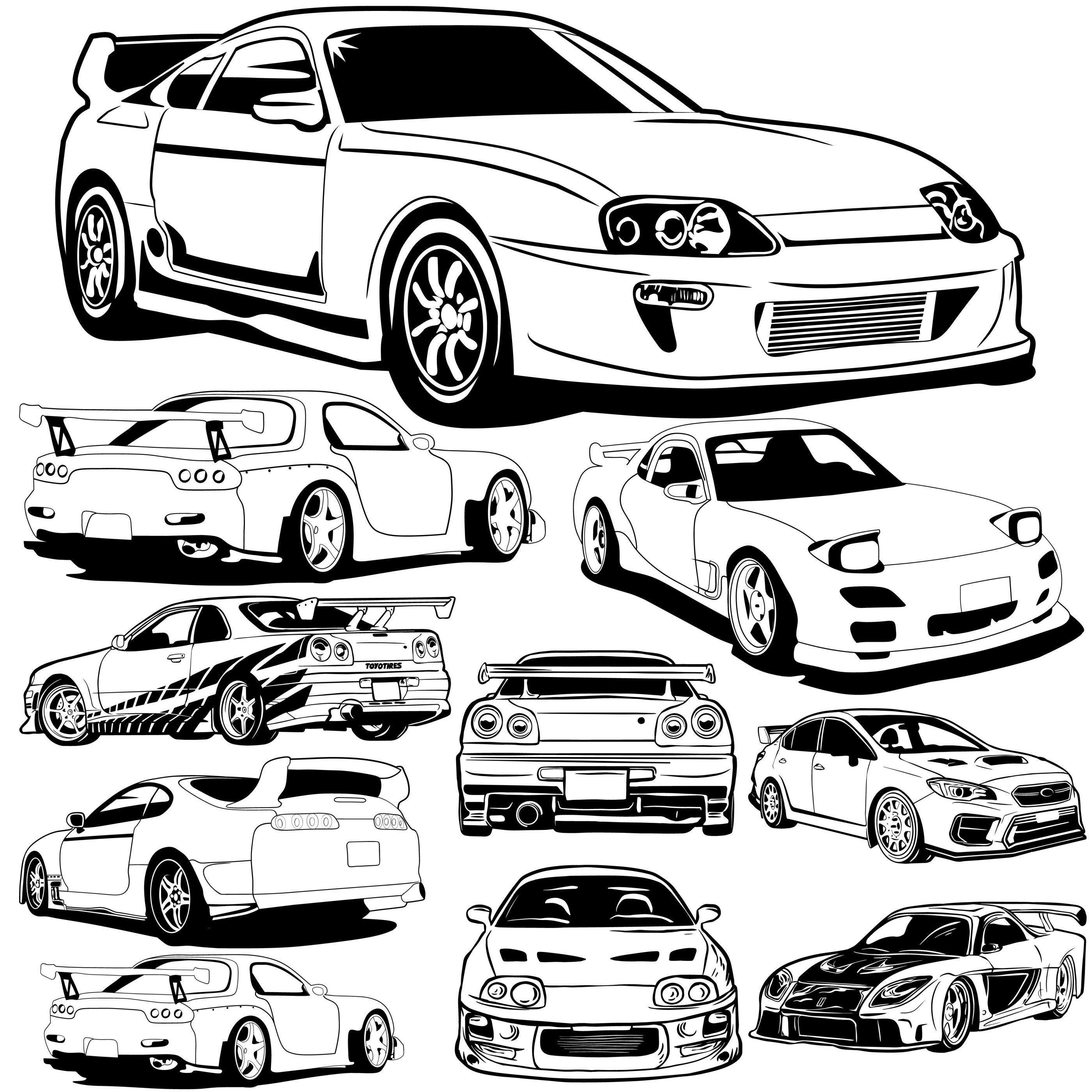 G-tr Themed Svg, Nissan Gtr Svg, Car Svg, Racing Car Svg, Japan Car Svg ...