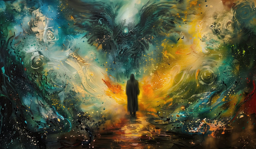 Digital Art Print Decore Poster Painting - Etsy