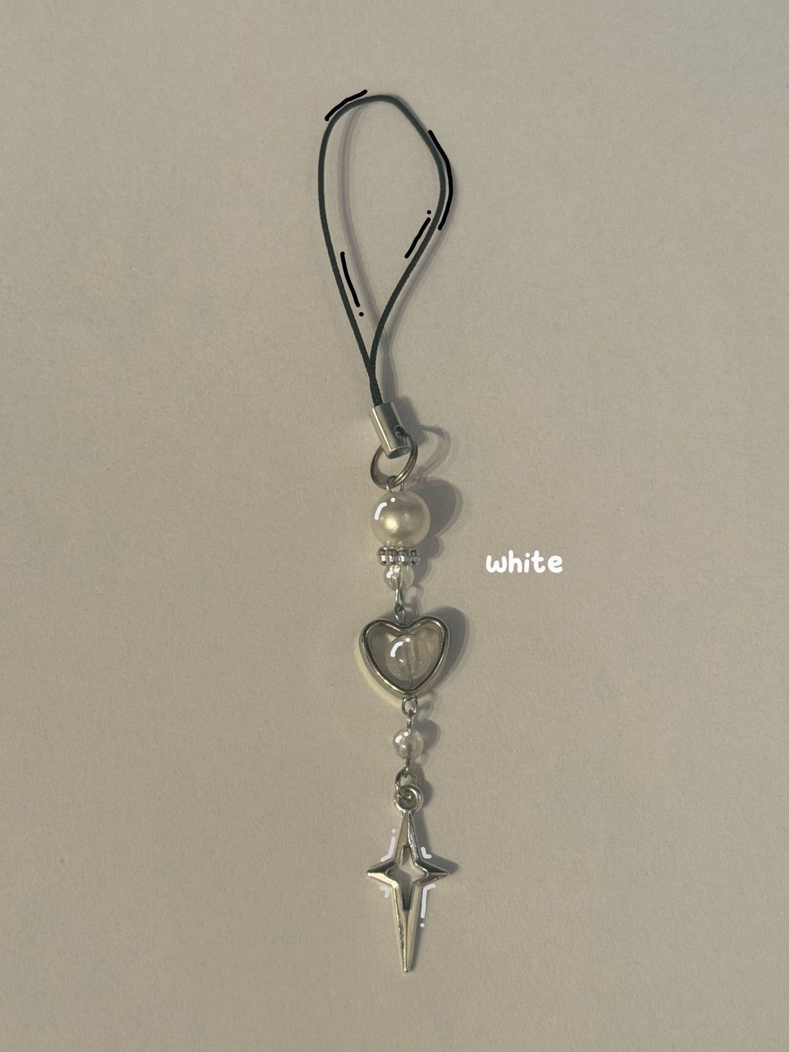 Cute Simple Phone Charm - Etsy