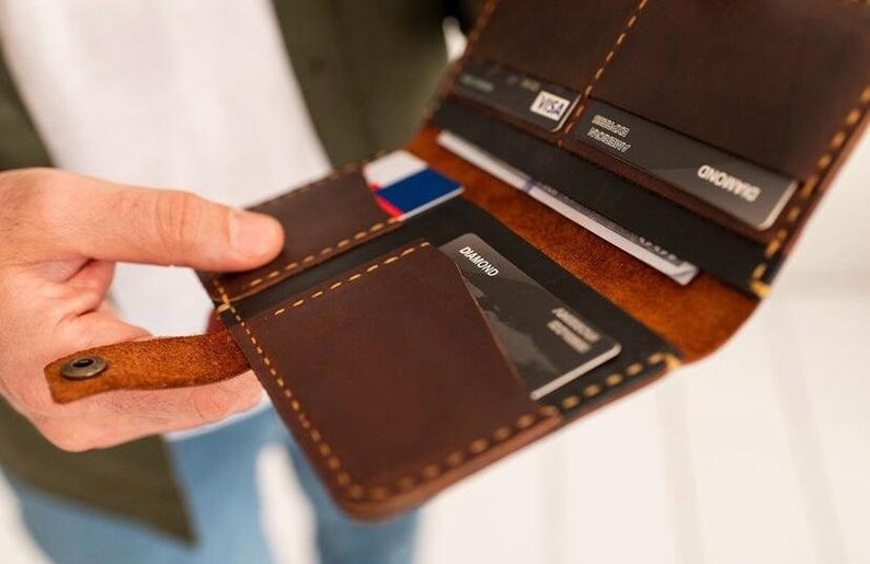 The Legendary Checkbook Cover, Leather Checkbook Holder With Secure ...