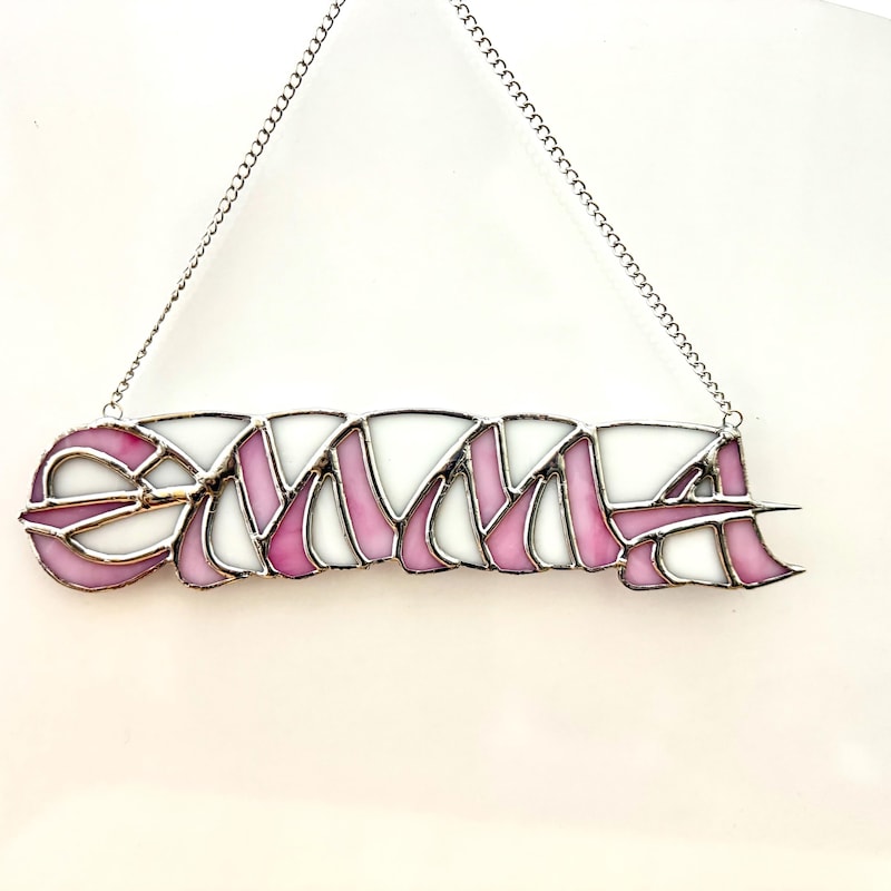 Stained Glass Letters - Etsy