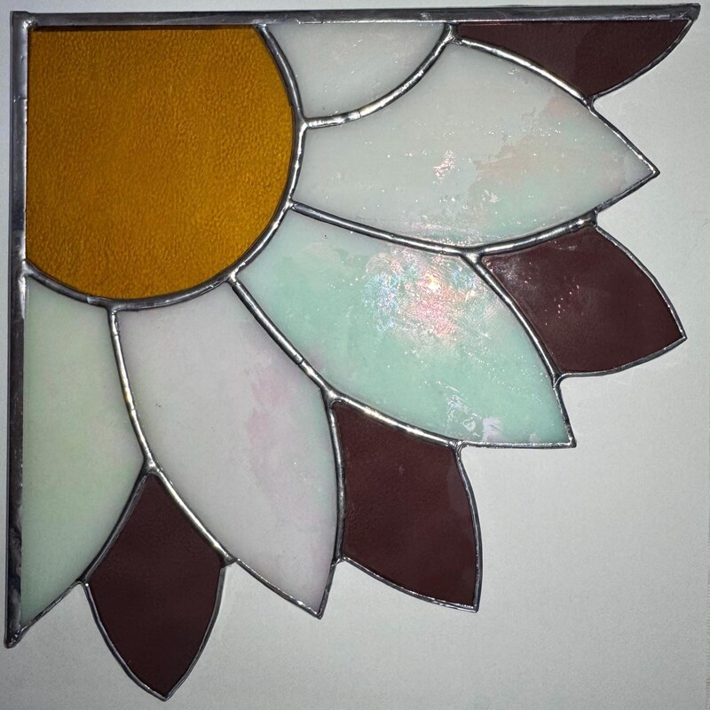 Stained Glass Daisy - Etsy