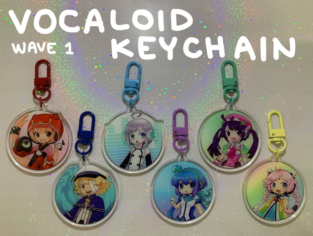 Vocaloid Keychains (wave 1) - Etsy