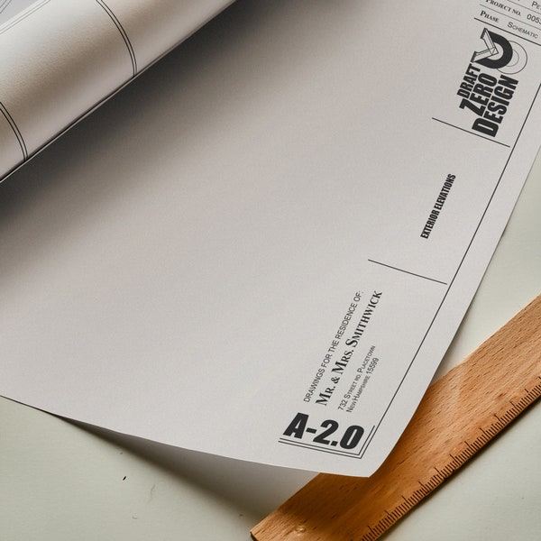 Autocad Title Block Template - Etsy