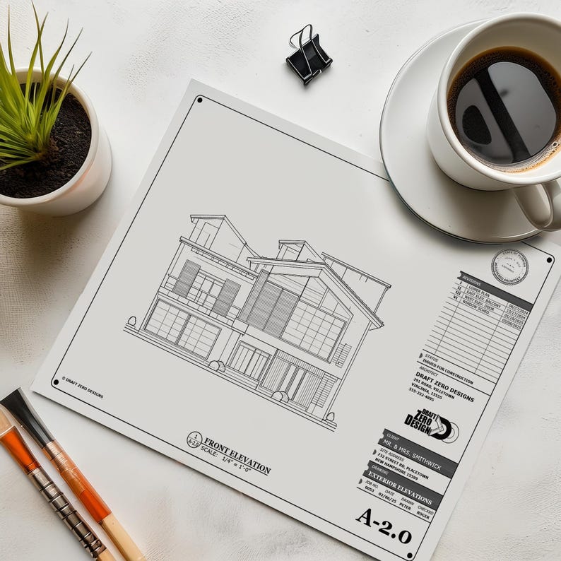 Architecture CAD Title Block Templates | Ansi and Arch Sizes for ...