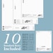 Architect Title Block Template – Modern Style Autocad DWG Sheet Layout ...