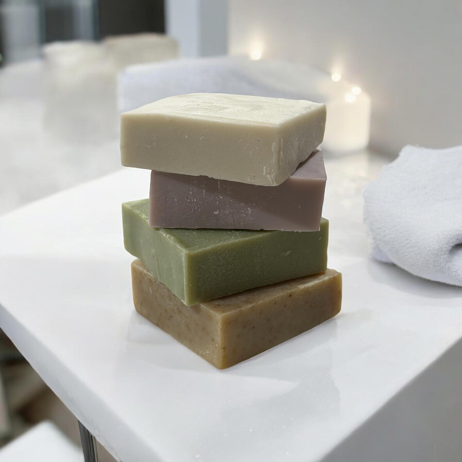 Tallow Soap Bar 100% Grassfed Tallow Soap Mint and Basil Facial and ...