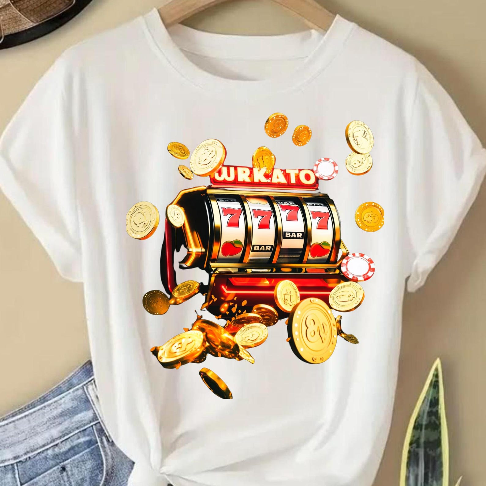Retro Vegas Slot Machine PNG: Gold Casino Design (digital Download) - Etsy