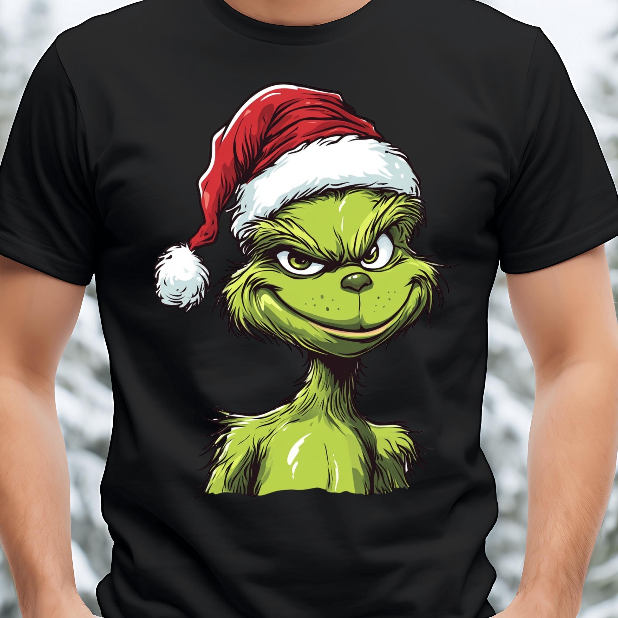 Grinch Christmas Shirt PNG, Sublimation Design (digital Download) - Etsy