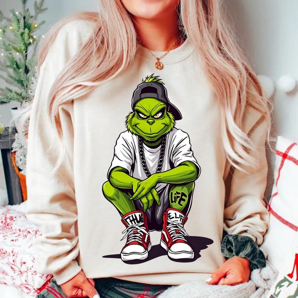 Gangster Grinch - Etsy