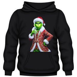 Grinch Christmas Shirt PNG, Festive Holiday Design (digital Download ...
