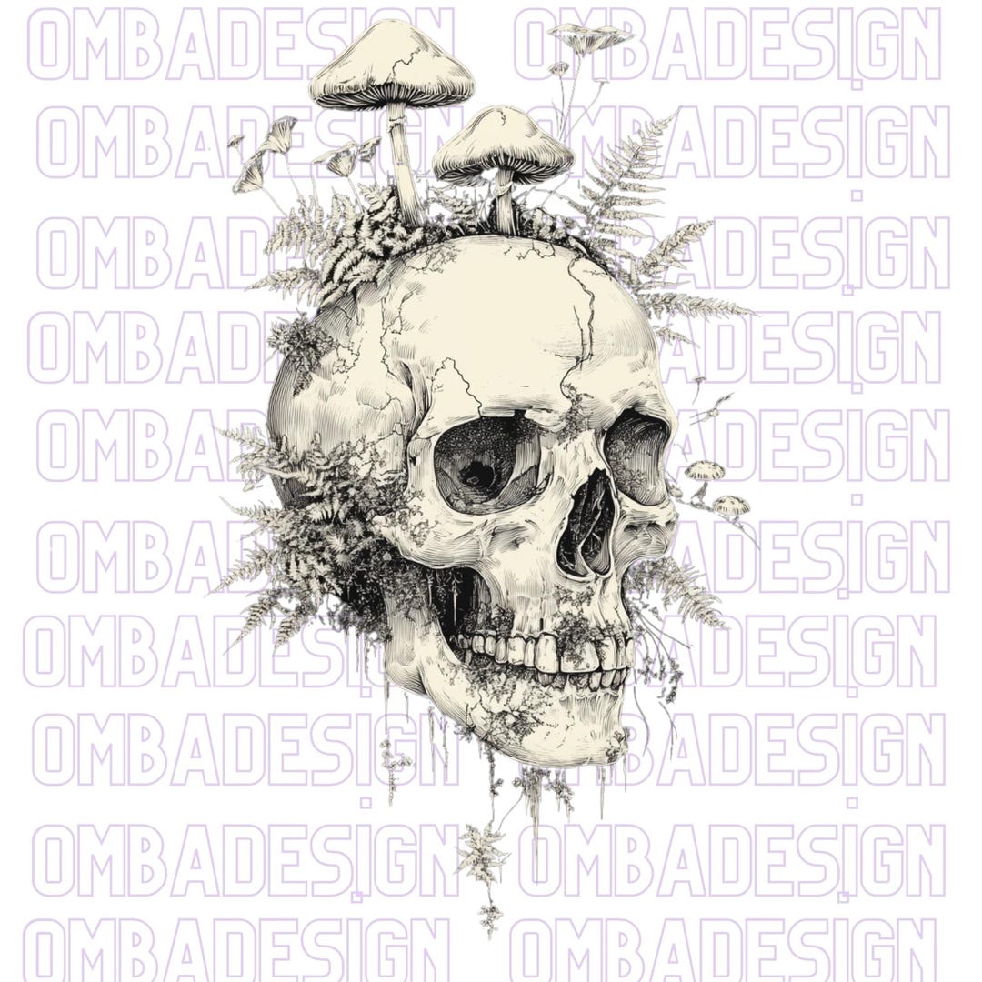 Skull Png- Download Sublimation Designs -skull Download -skull - Skull ...