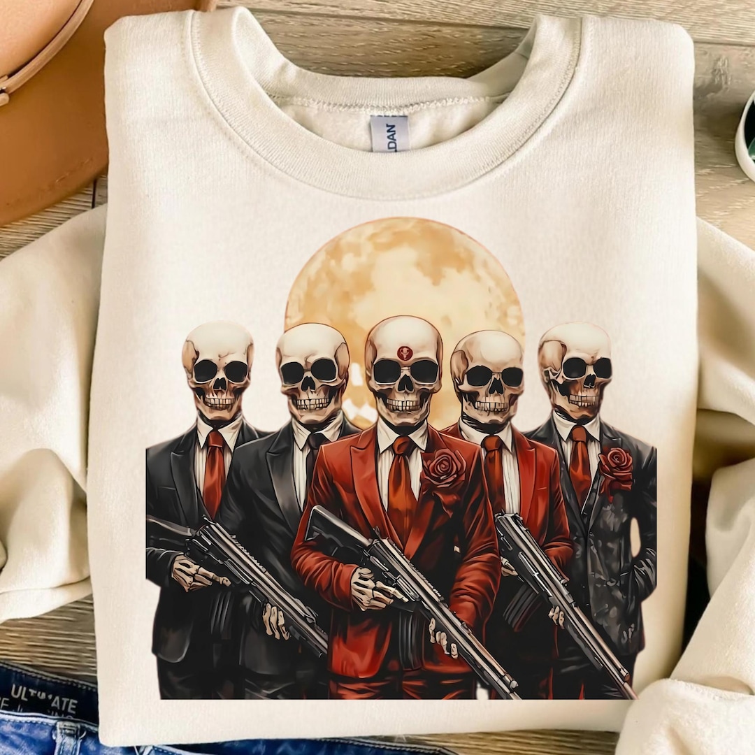 The God Skeleton Mafia Png When Death Wears a Suit Download Sublimation ...