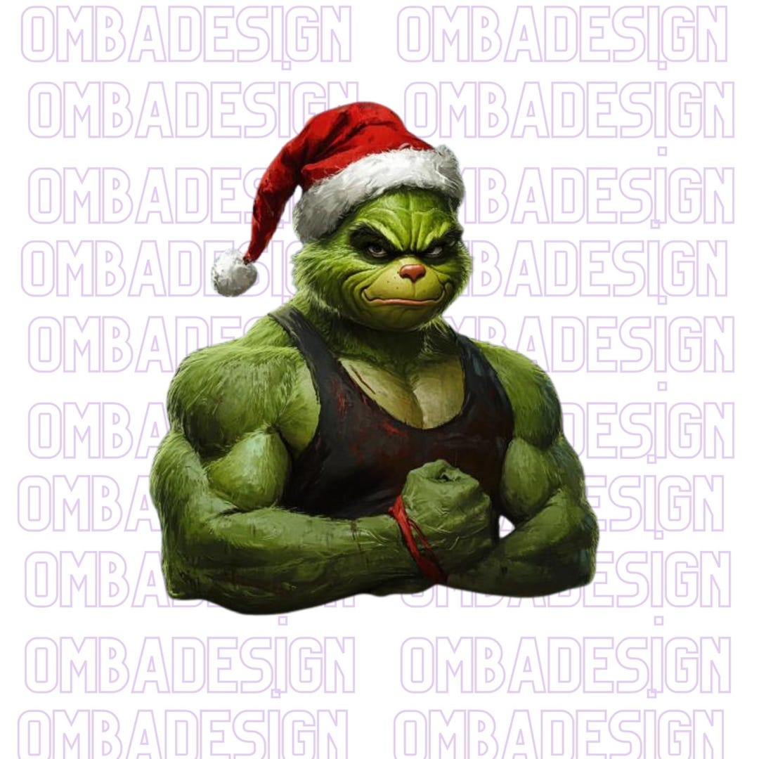 Hulk Grinch Christmas Design -PNG - Merry Christmas Png, Christmas ...