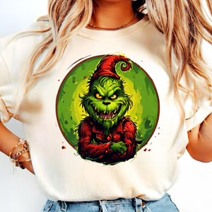 Grinch Halloween Costume PNG, Merry Christmas Graphic (digital Download ...