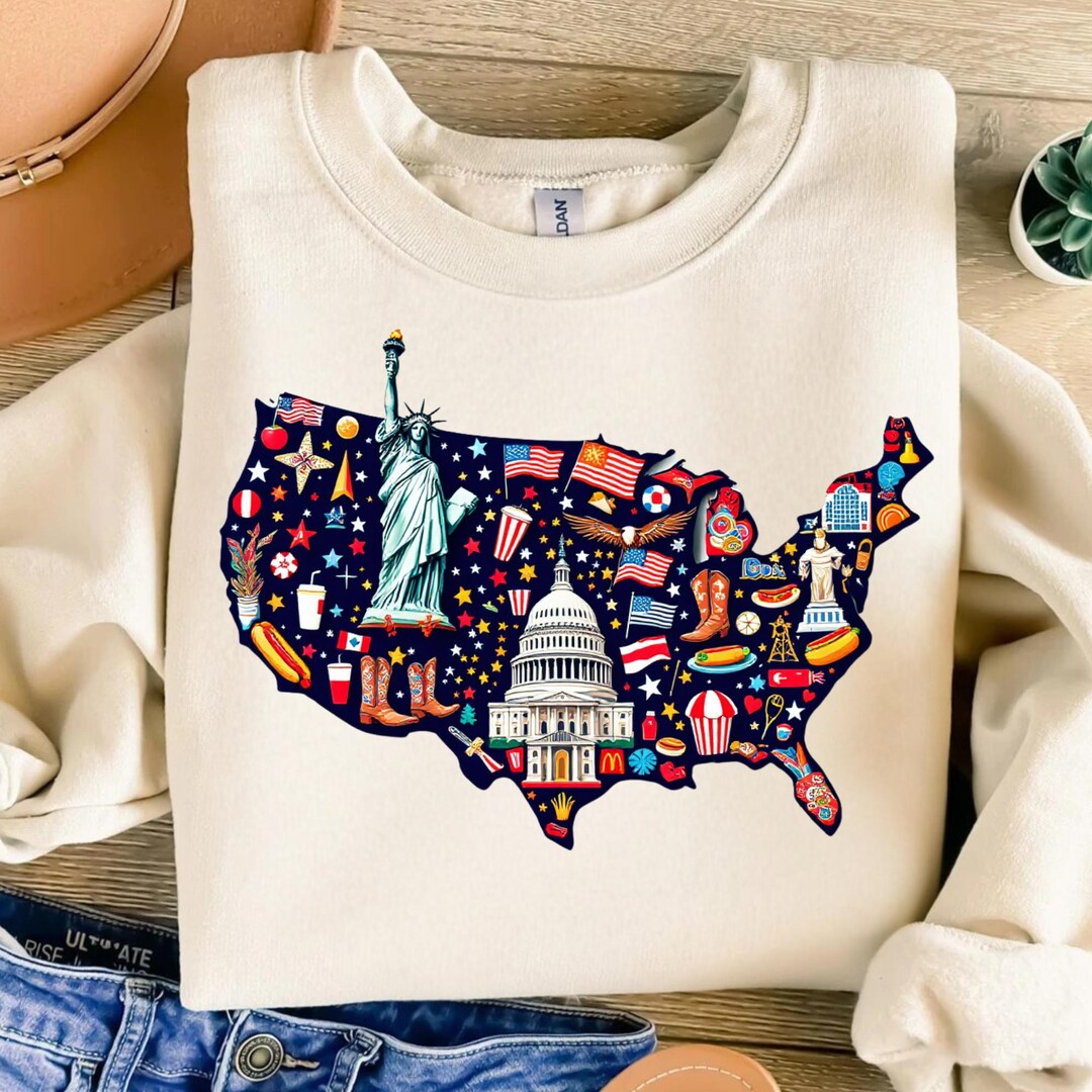 USA Map Design Png, Coquette America Png, Patriotic Gift Design ...