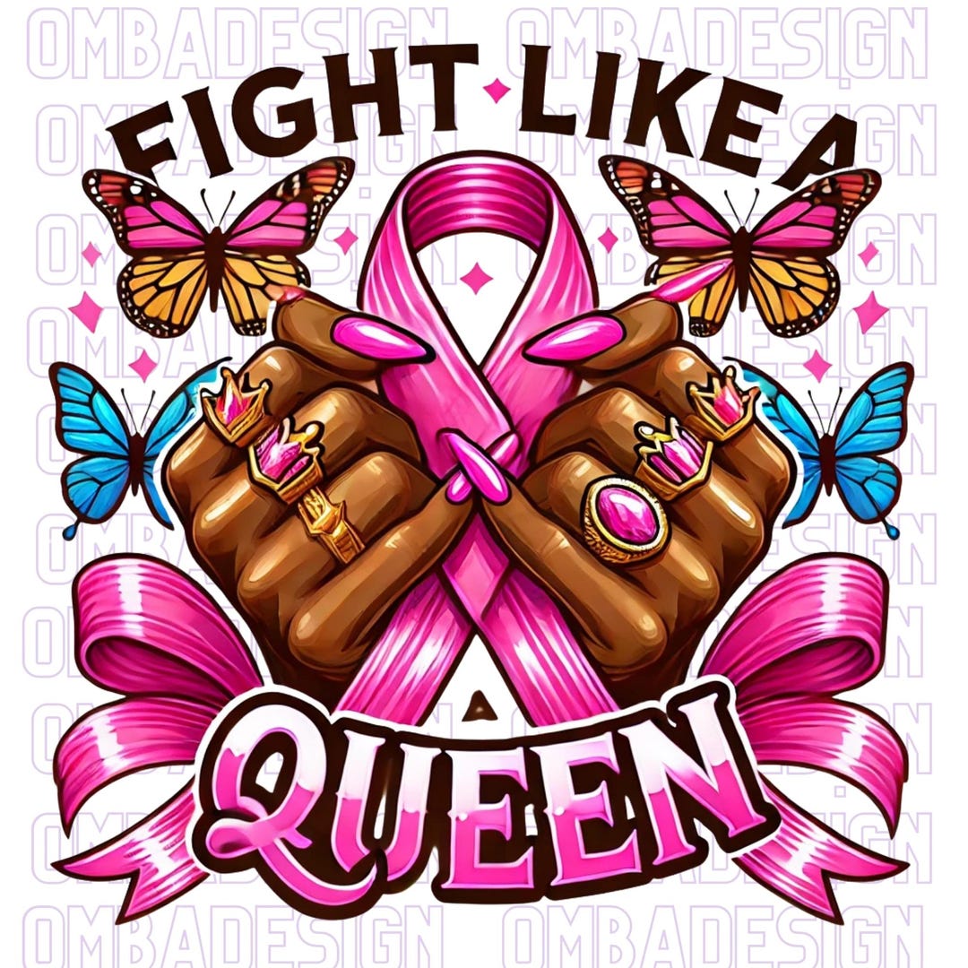 Fight Like a Queen Shirt, Hope and Strength, Hope Ribbon, Cancer Shirt ...