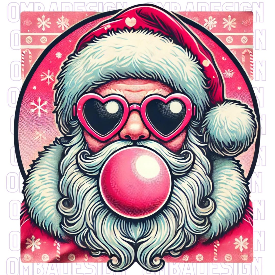 Retro Coquette Santa T-shirt, Cute Santa Clus Design, Merry Christmas ...