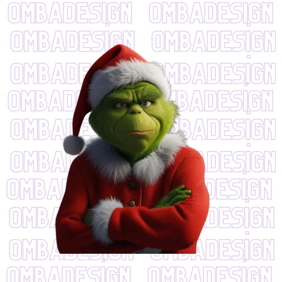 Grinch Christmas Design -PNG - Merry Christmas Png, Christmas Grinch ...