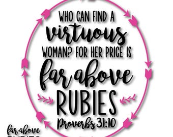 Proverbs 31 svg | Etsy