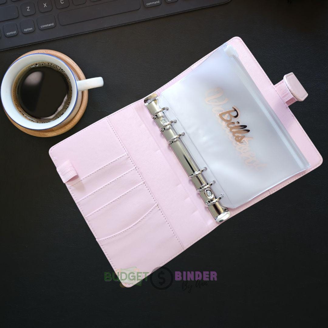 Cash Budget Binder Starter Set | Tracking Monthly Expenses | Customize ...