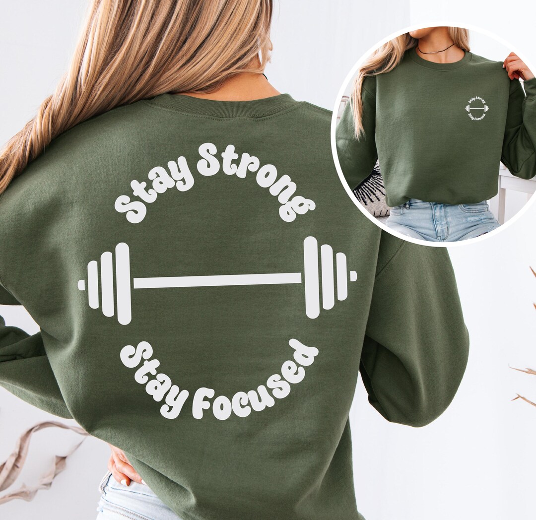 Fitness Sweater Heavy Lift Gym Wear – Weightlifting Shirt Workout ...