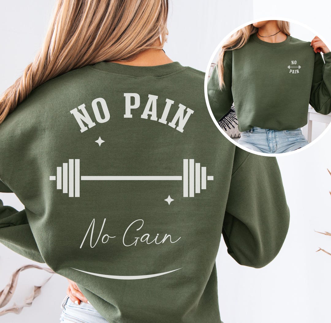 Fitness Sweater Heavy Lift Gym Wear – Weightlifting Shirt Workout ...