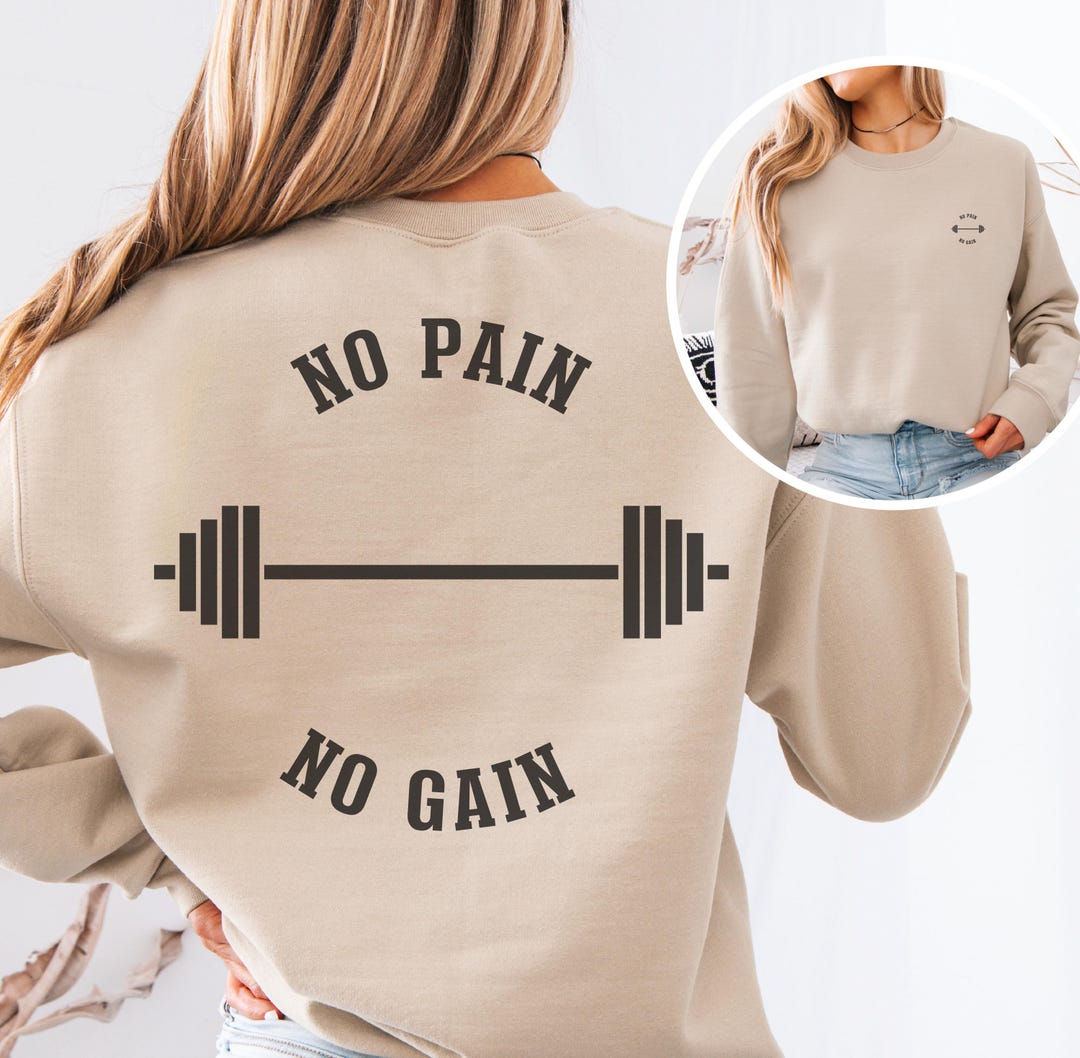Fitness Sweater Heavy Lift Gym Wear – Weightlifting Shirt Workout ...