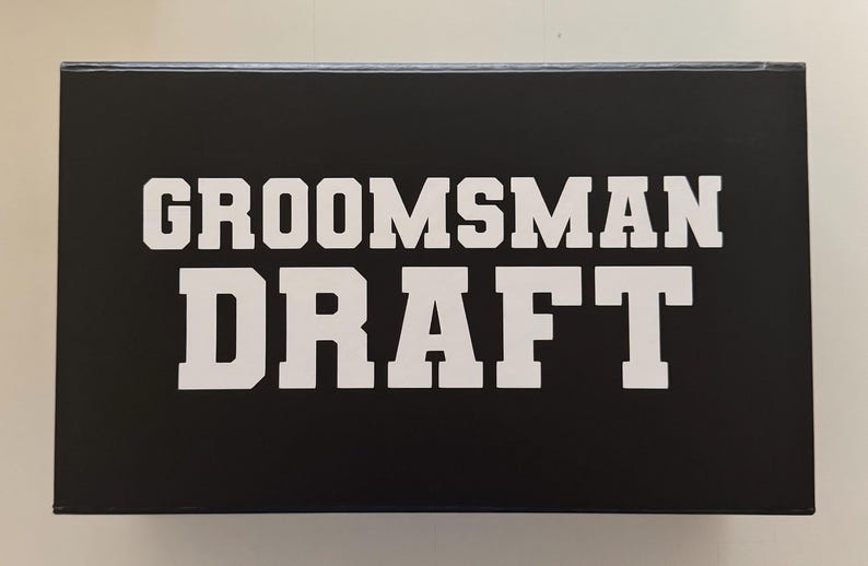 GROOMSMAN PROPOSAL BOXES - Etsy