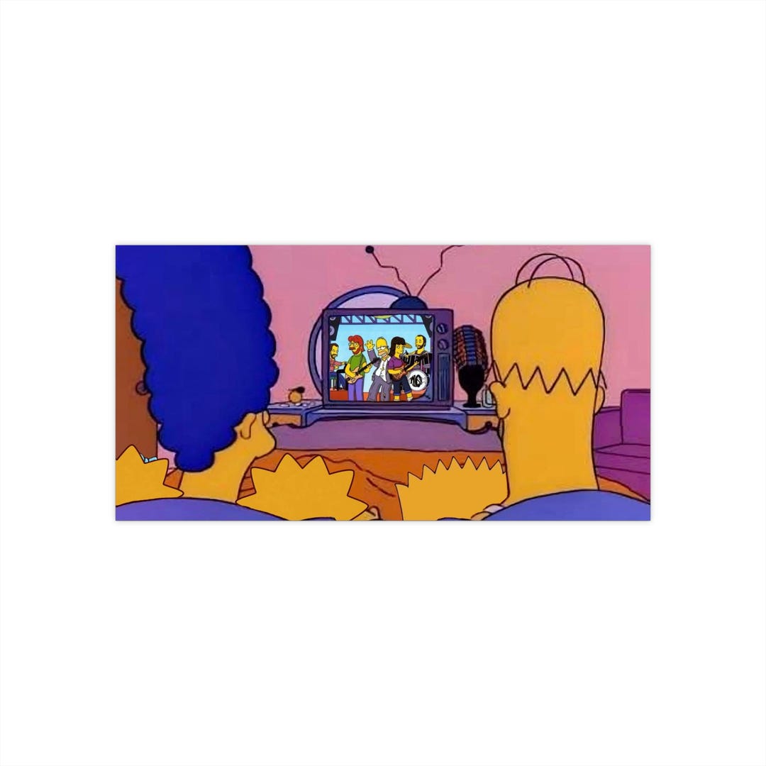 Phish Simpsons TV Bumper Sticker - Etsy
