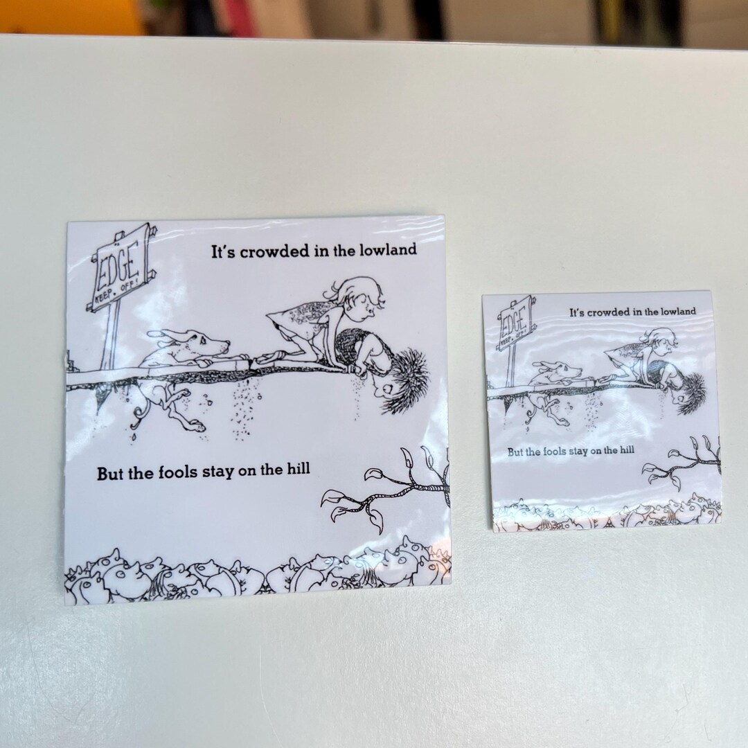 Phish Crowd Control X Shel Silverstein Sticker - Etsy