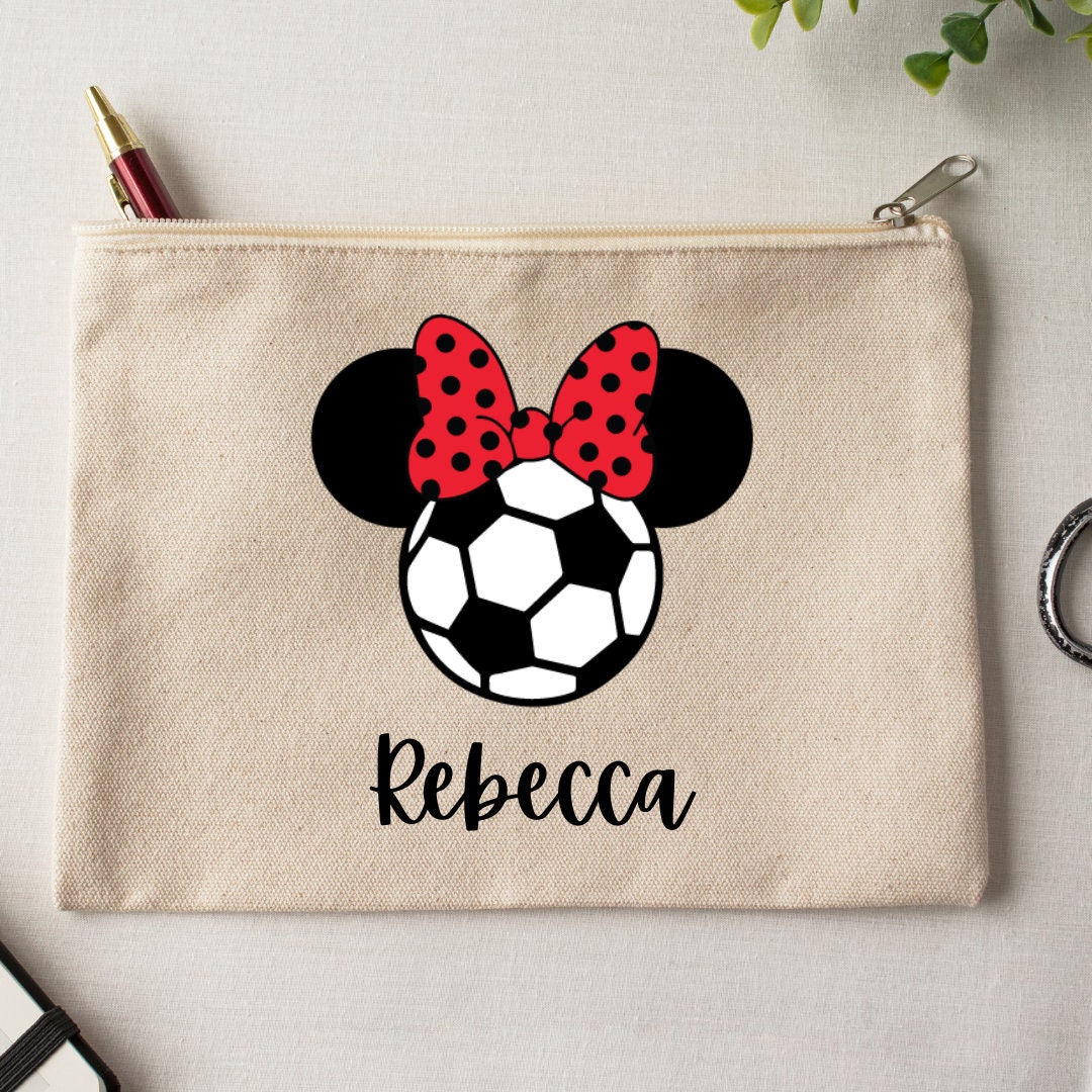 Mickey Minnie Soccer, Back to School, Colorful Designs, Personalized ...
