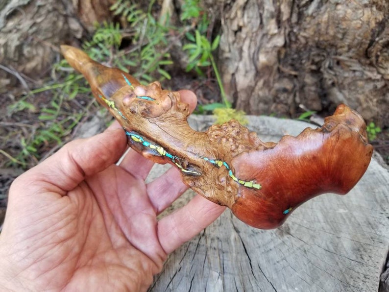 Manzanita Wood Smoking Pipe Live Edge Mapacho Cerremonial - Etsy