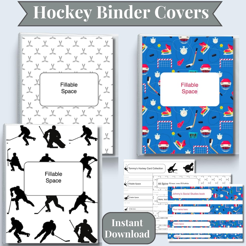 Binder Covers Printable - Etsy