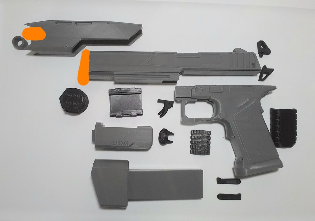 3D Printed Titanfall 2 Smart Pistol Prop Kit - Etsy