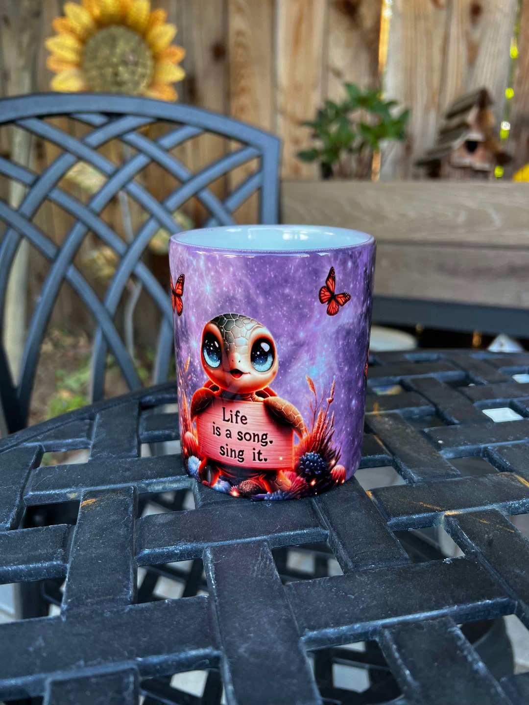 Sea Turtle Coffee Cup - Etsy