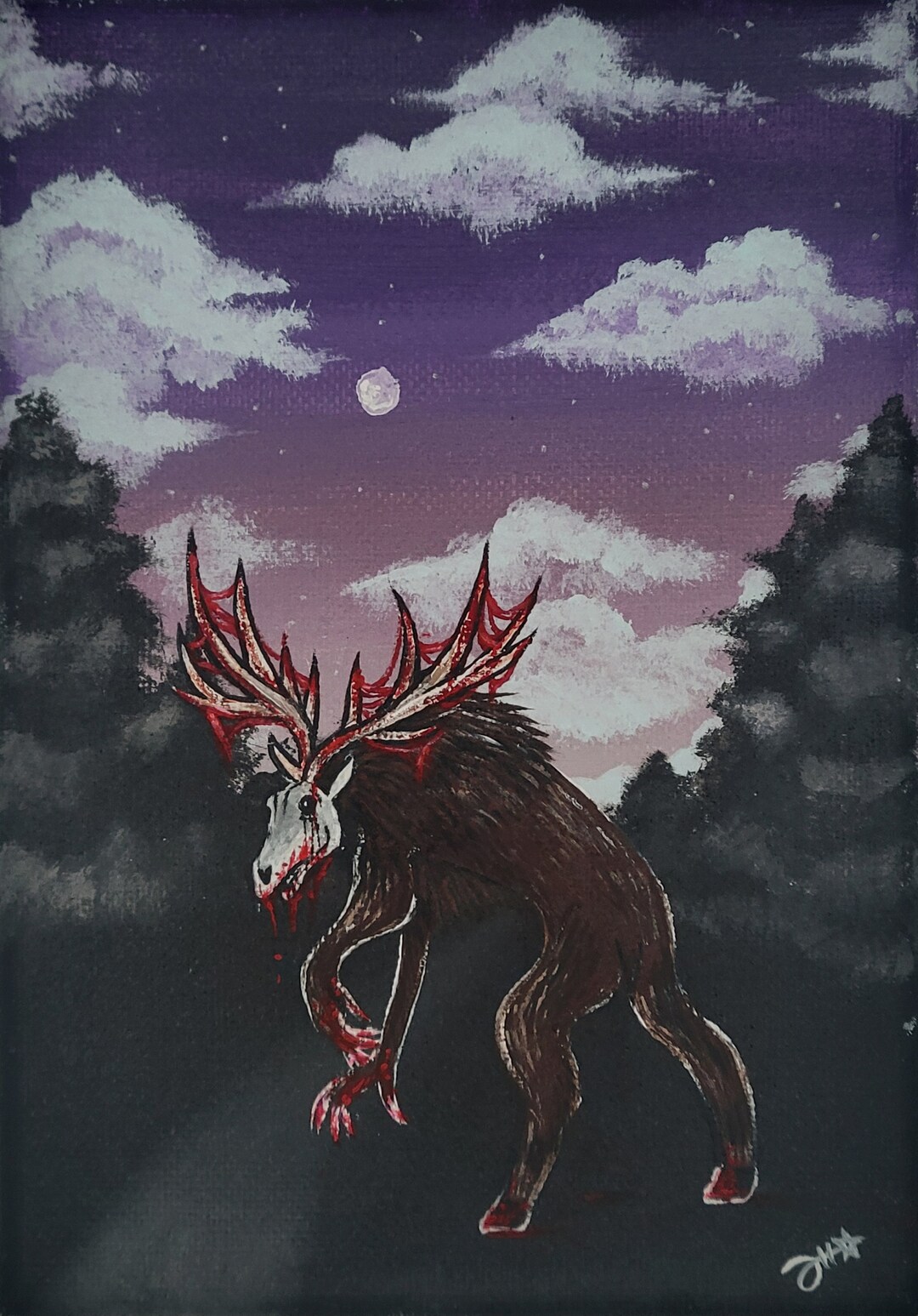 Wendigo Art Print - Etsy