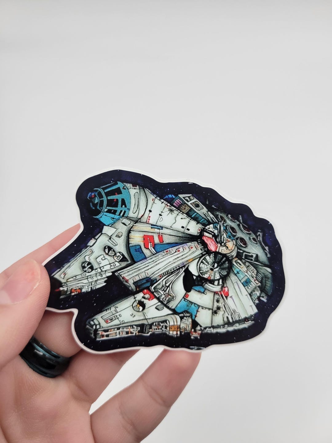 Mille-nnium Falcon Stickers - Etsy