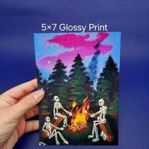 Bone Chillin' Art Prints - Etsy