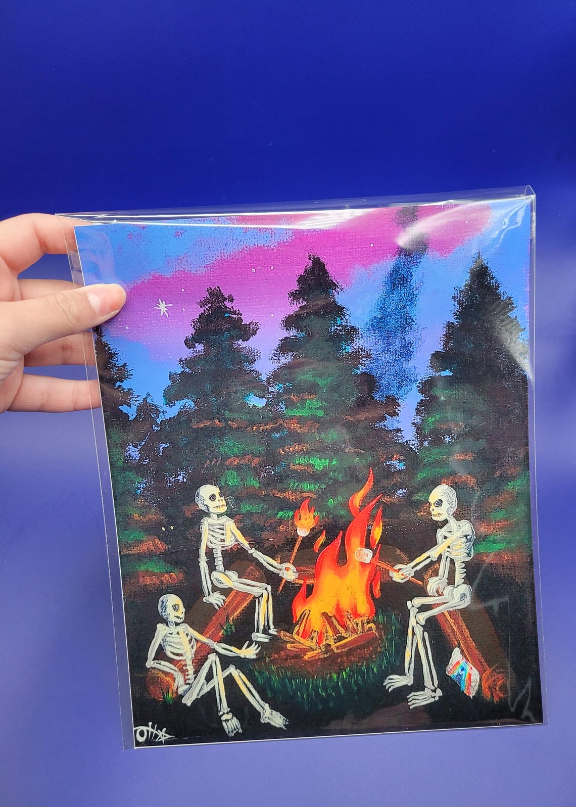 Bone Chillin' Art Prints - Etsy
