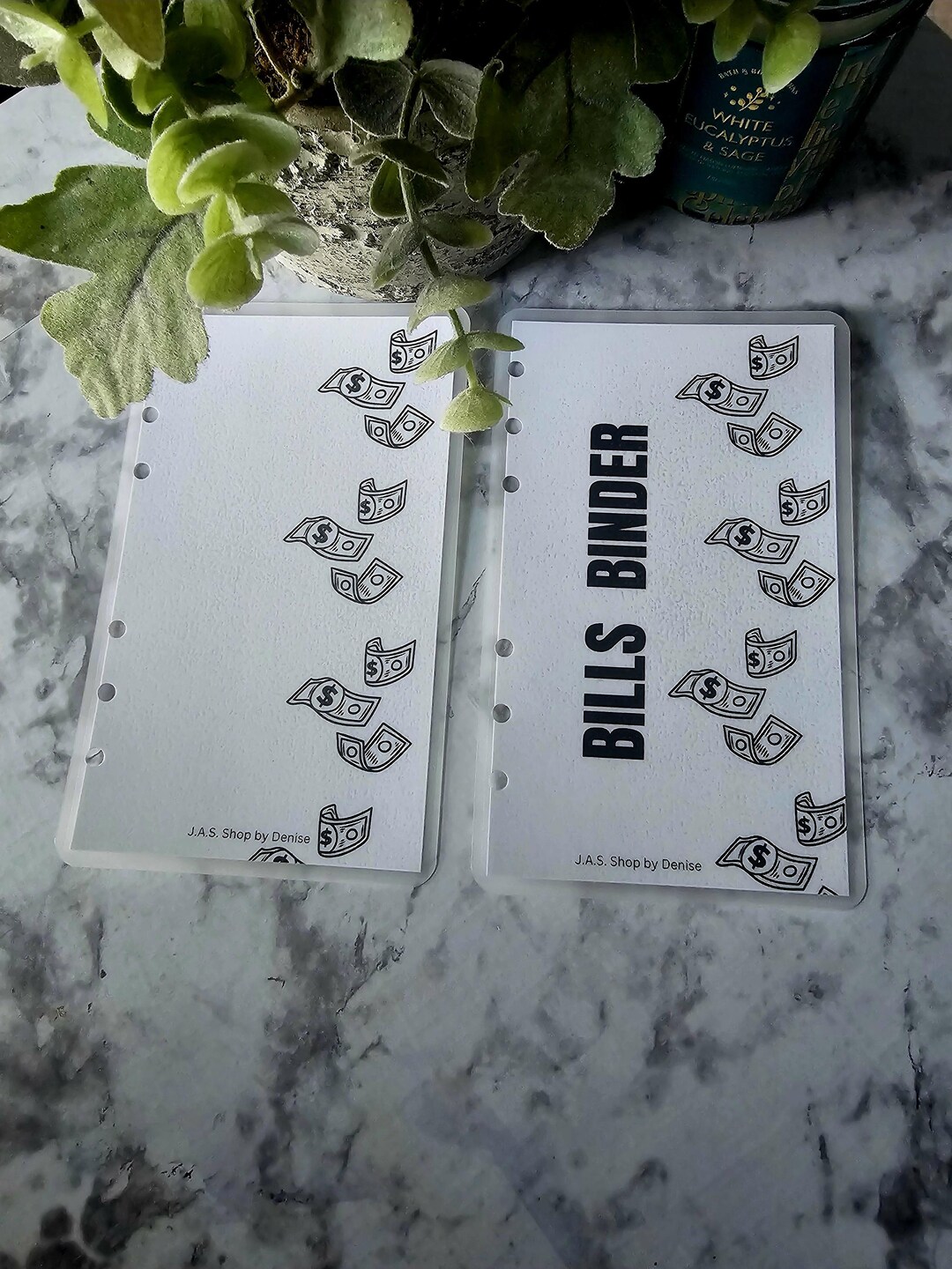 Bills Binder Dashboard - Etsy