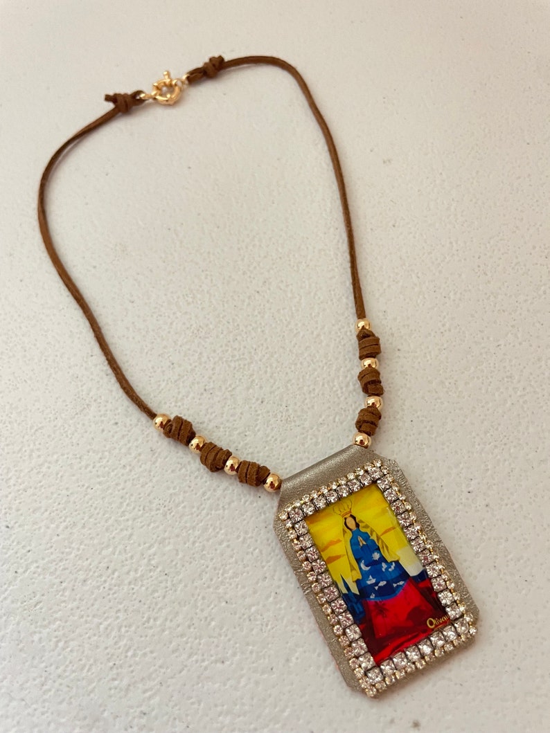 Collar Virgen Del Valle. Venezuela - Etsy
